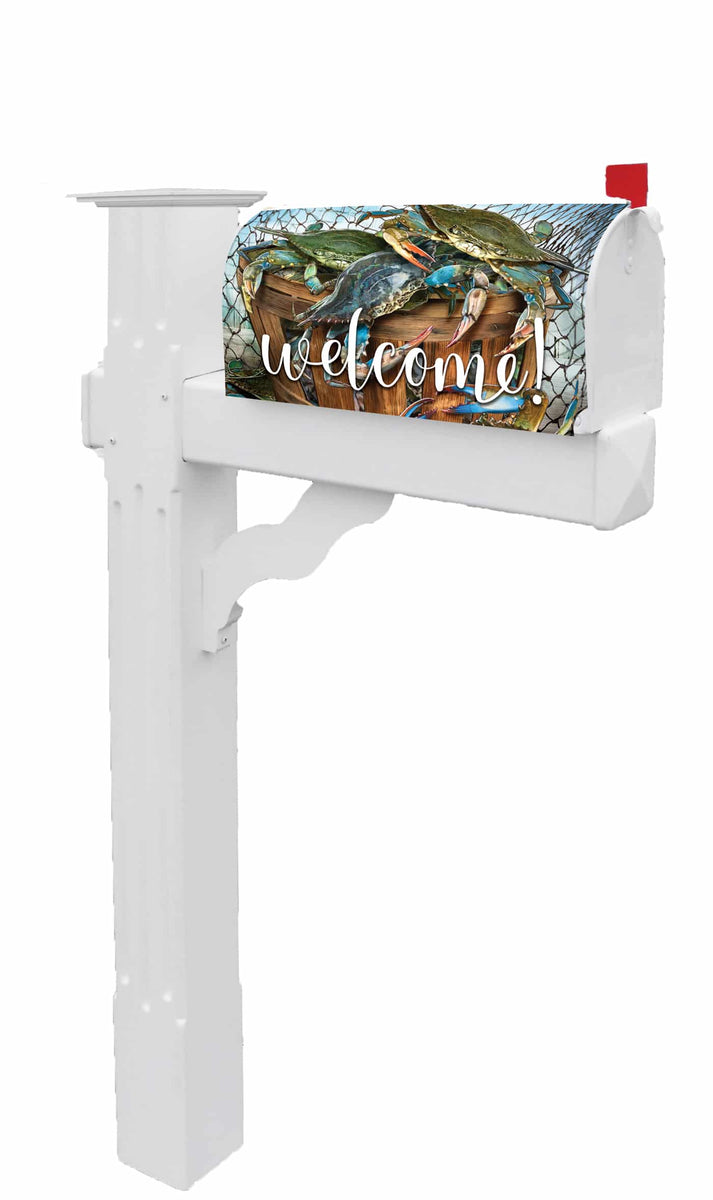 Blue Crabs 5091MM Mailbox Makeover| If It's Flags