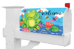 Frog and Dragonflies 5105MM Mailbox Makeover| If It's Flags