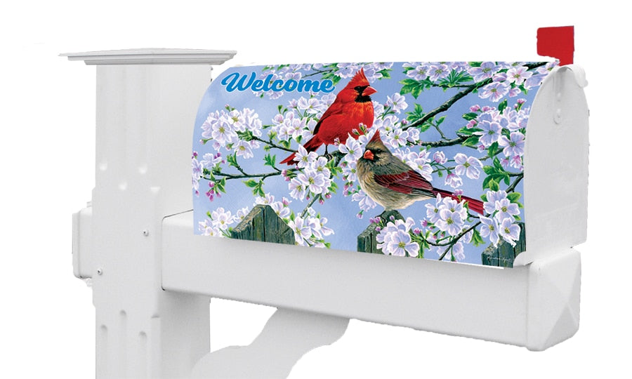 Cardinal Couple 5358MM Mailbox Makeover| If It's Flags