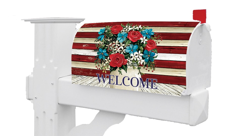 Flag Florals 5377MM Mailbox Makeover| If It's Flags
