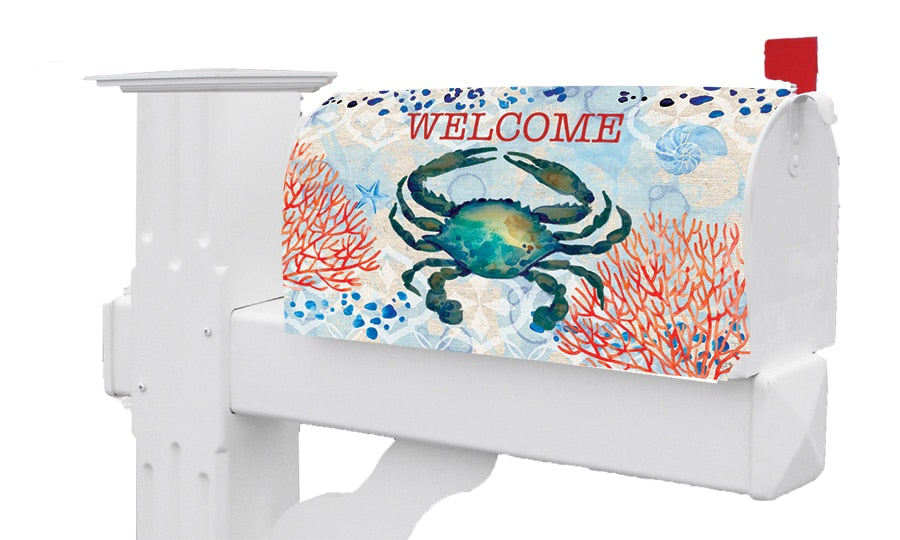 Crab and Coral 5383MM Mailbox Makeover| If It's Flags