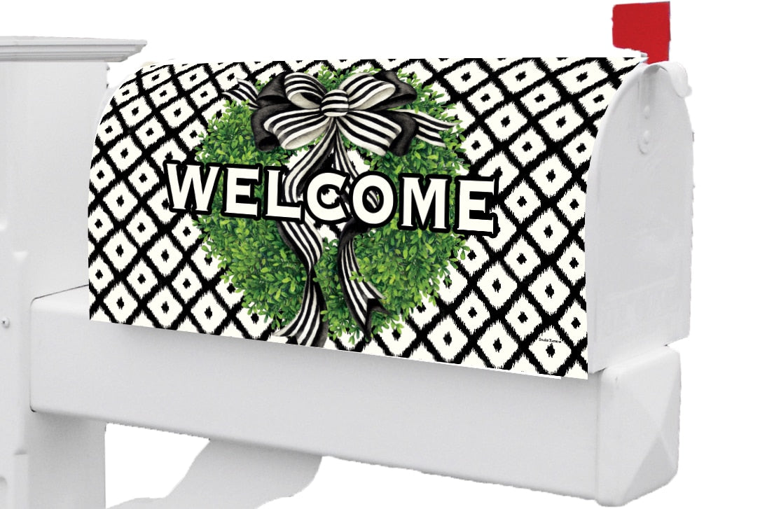 SOPHISTICATED STRIPES 5686MM Mailbox Makeover| If It's Flags