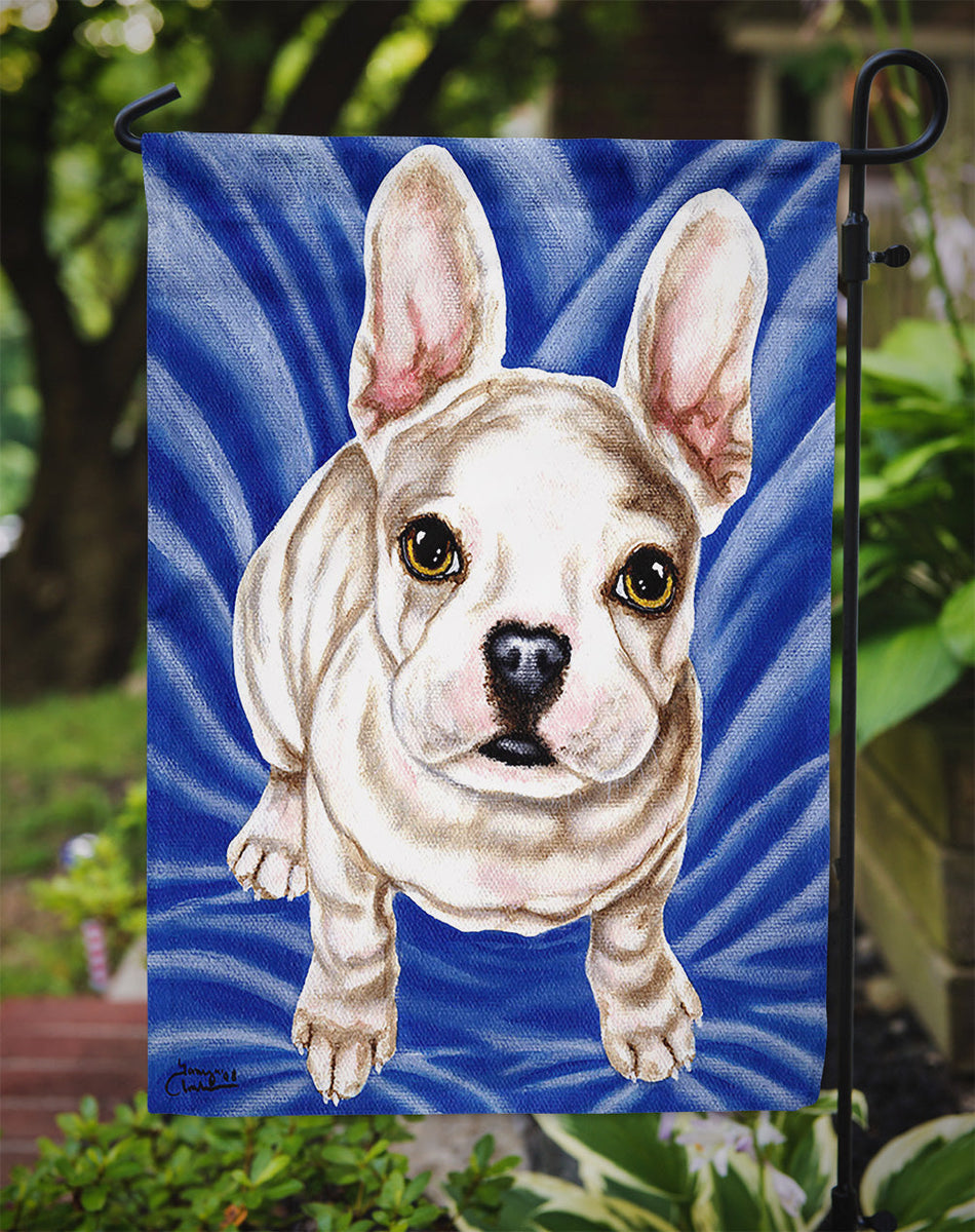 Diamond in Blue French Bulldog Flag Garden Size AMB1351GF| If It's Flags