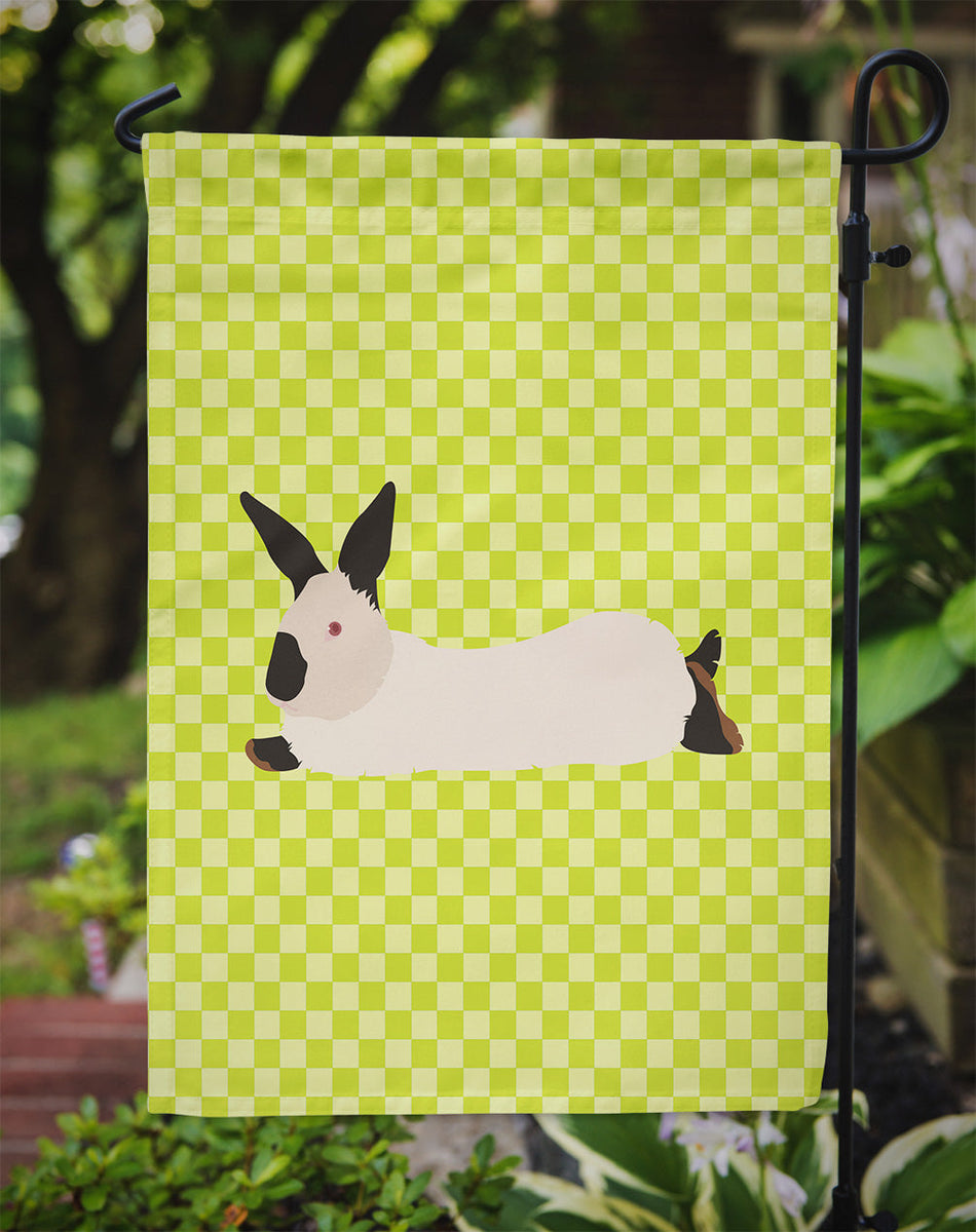 California White Rabbit Green Flag Garden Size BB7793GF| If It's Flags