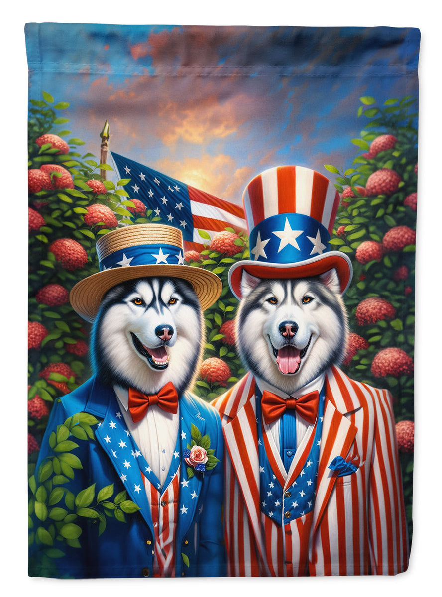 All American Siberian Husky House Flag DAC4317CHF| If It's Flags