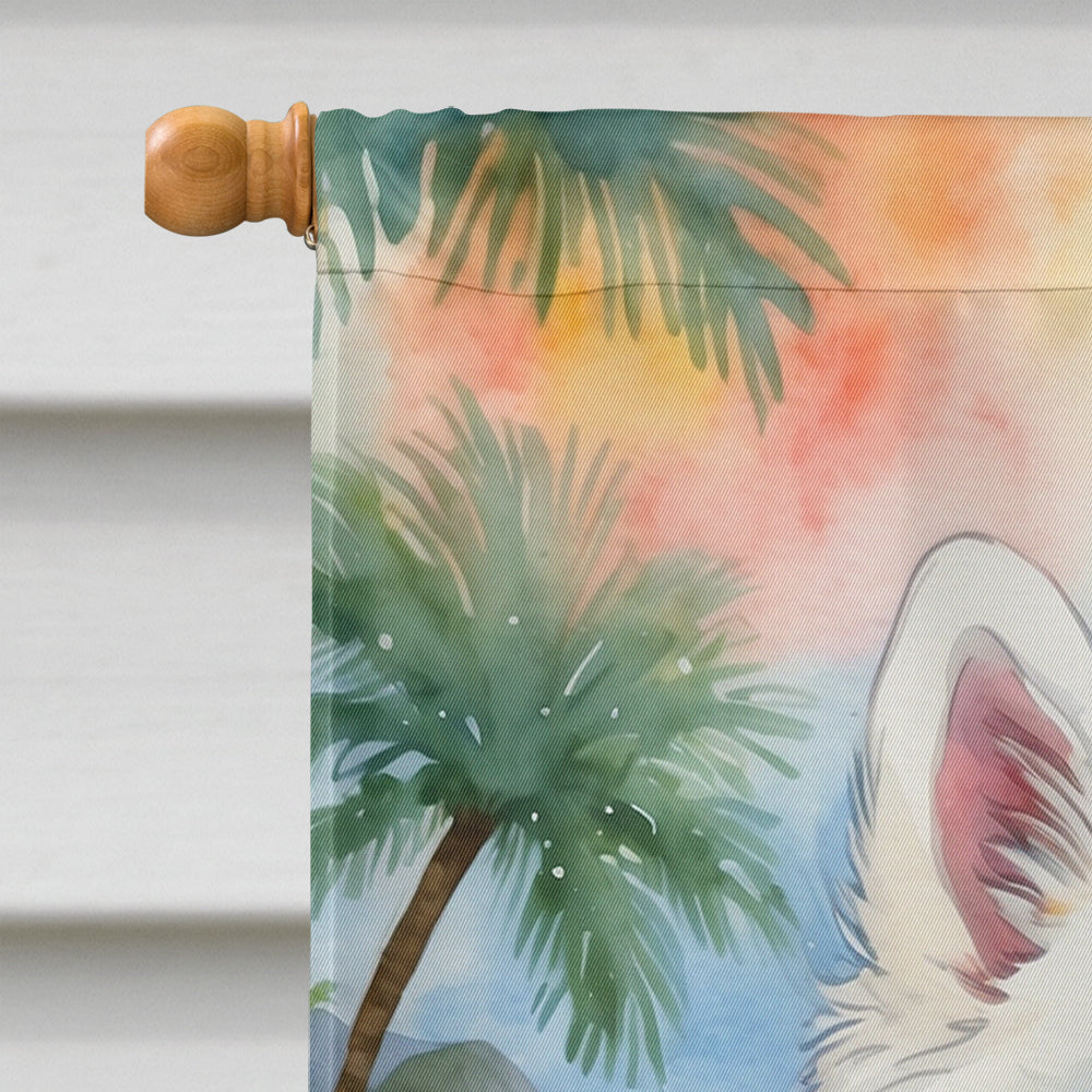 American Eskimo Luau House Flag DAC6352CHF| If It's Flags