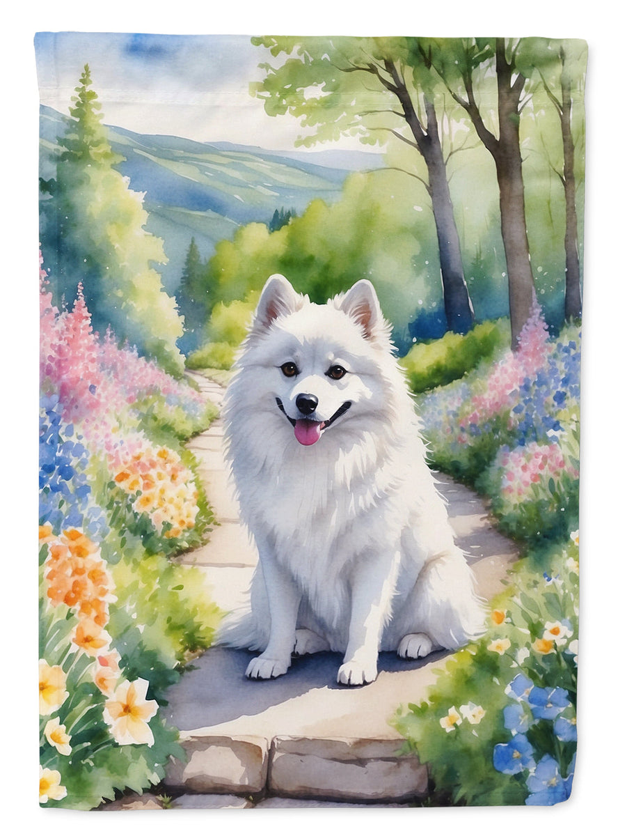 American Eskimo Spring Path House Flag DAC6550CHF| If It's Flags