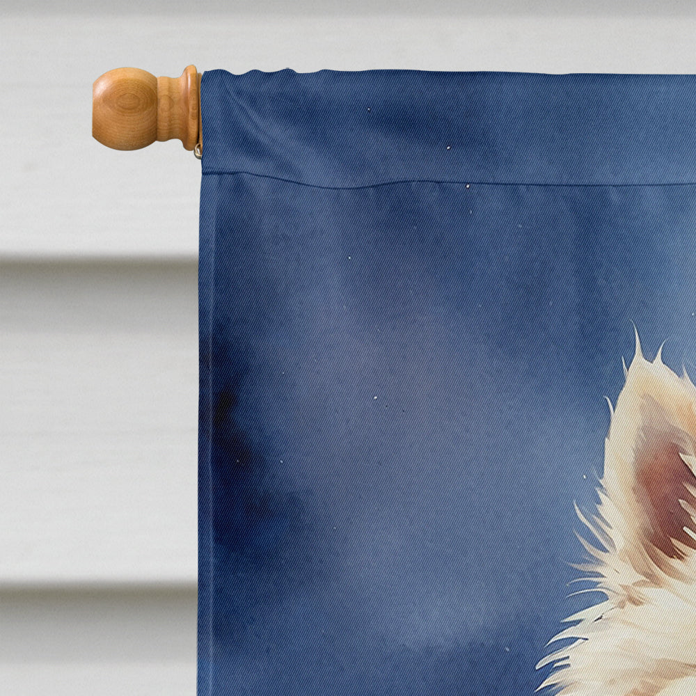 American Eskimo Happy Birthday House Flag DAC7994CHF| If It's Flags