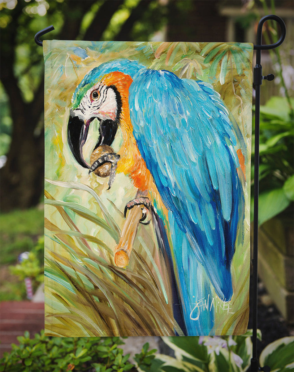 Blue Parrots Flag Garden Size JMK1147GF JMK1147GF| If It's Flags